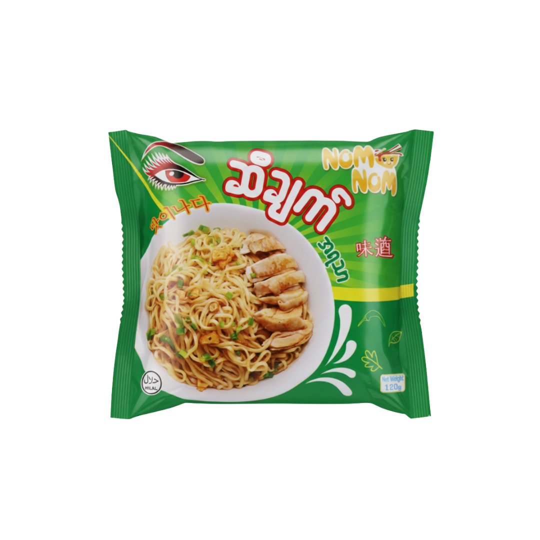 株式会社BABA BAZAAR / Nom Nom Si Chet_ ဆီချက်အရသာခေါက်ဆွဲ (120g)